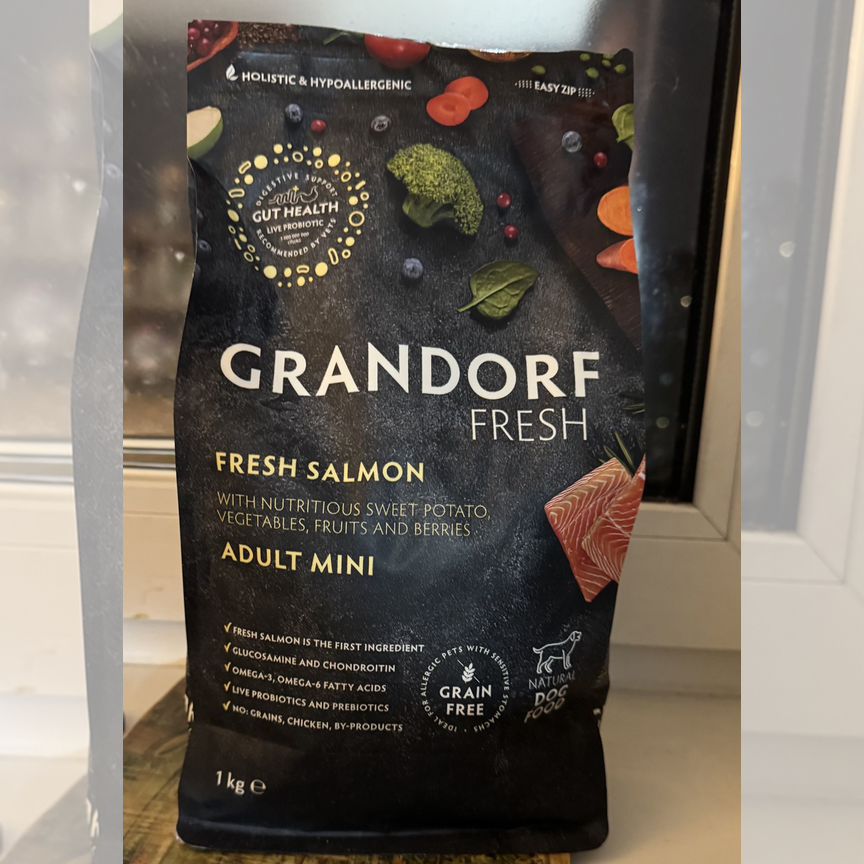 Корм для собак grandorf fresh salmon mini