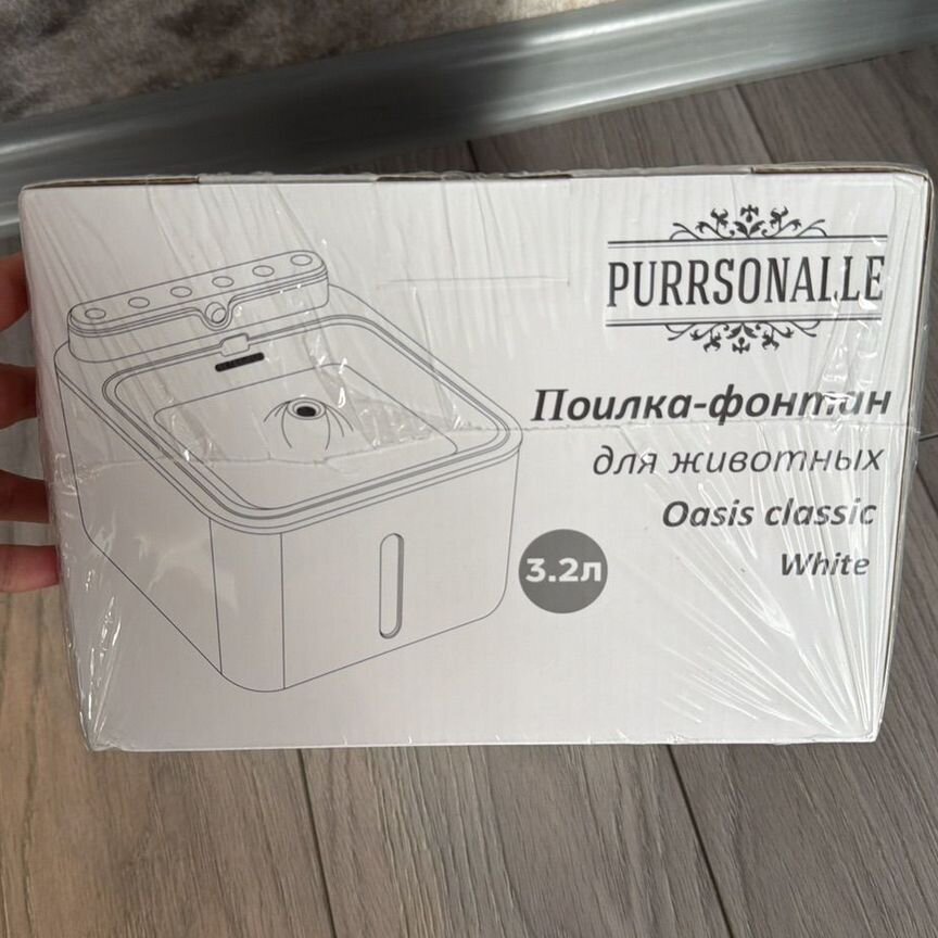 Фонтан поилка для кошек