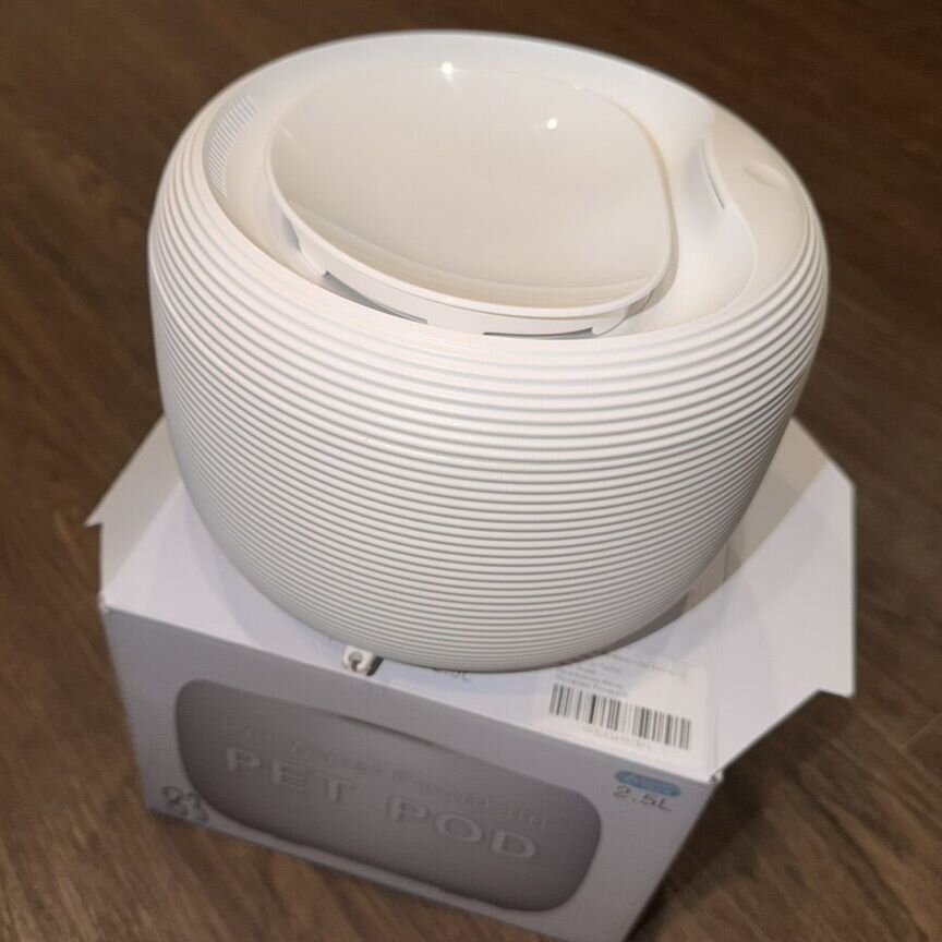 Фонтан поилка для кошек бесшумная