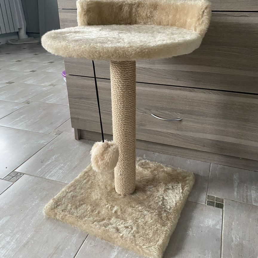 Когтеточка-лежанка новая