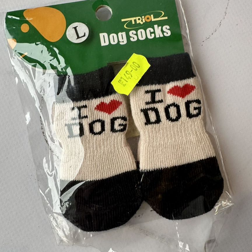 Носки для собак мелких пород