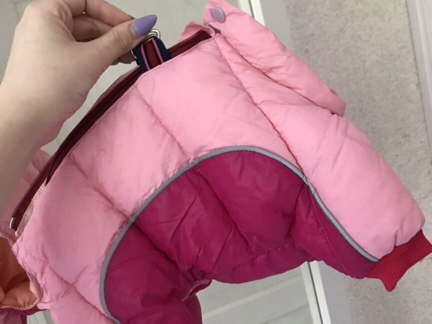 Зимняя куртка на маленькую собачку