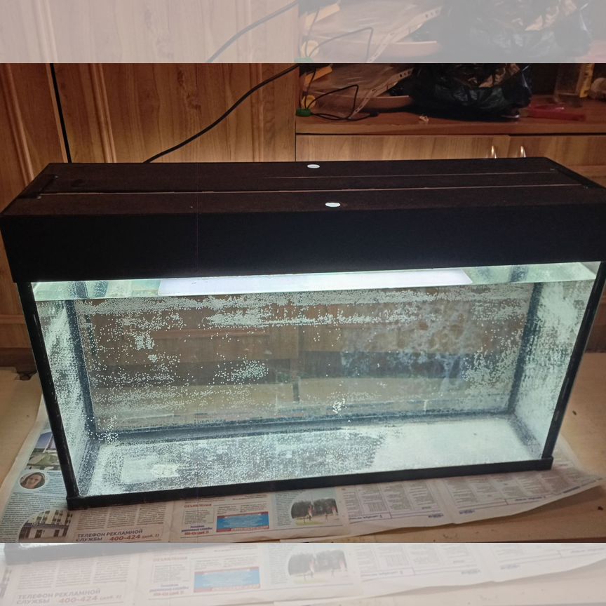 Аквариум на 100литров (84х23х50)