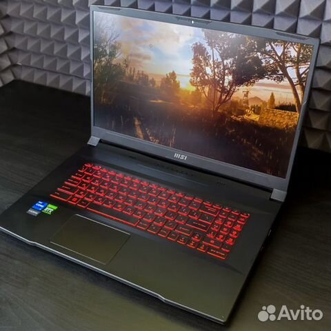 17.3" Ноутбук MSI GF76 Katana 12UD-237XRU черный купить в Санкт ...