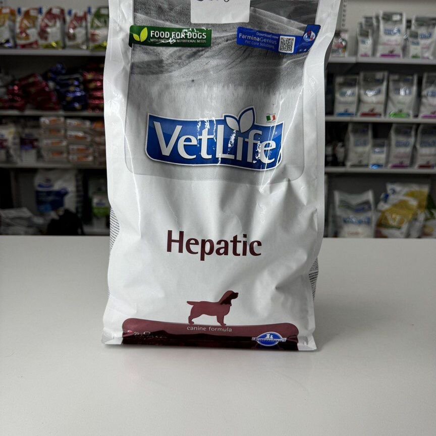 Сухой корм Farmina Vet Life Dog Hepatic 2 кг для с