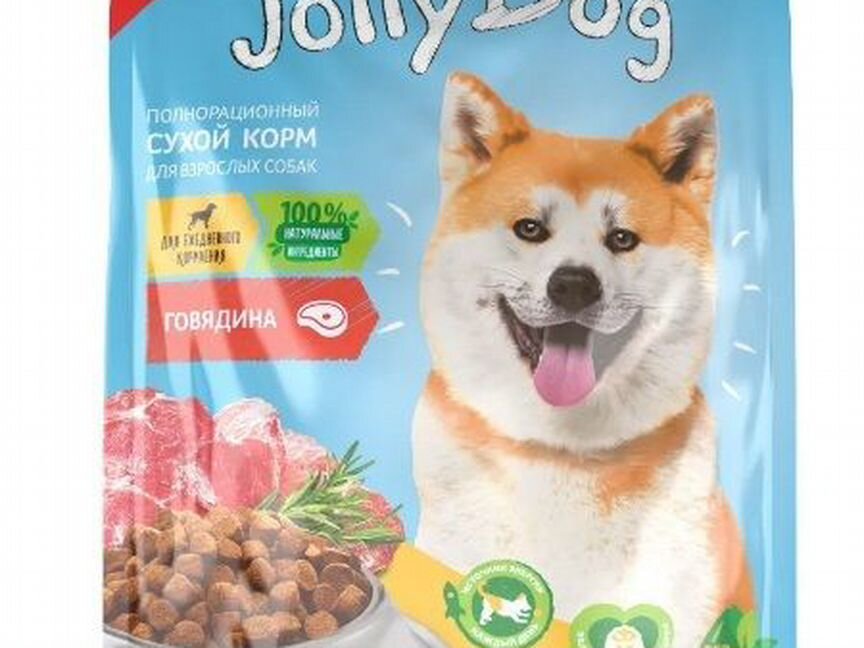 Зоогурман 31013 Jolly Dog сухой длЯ собак Говядина