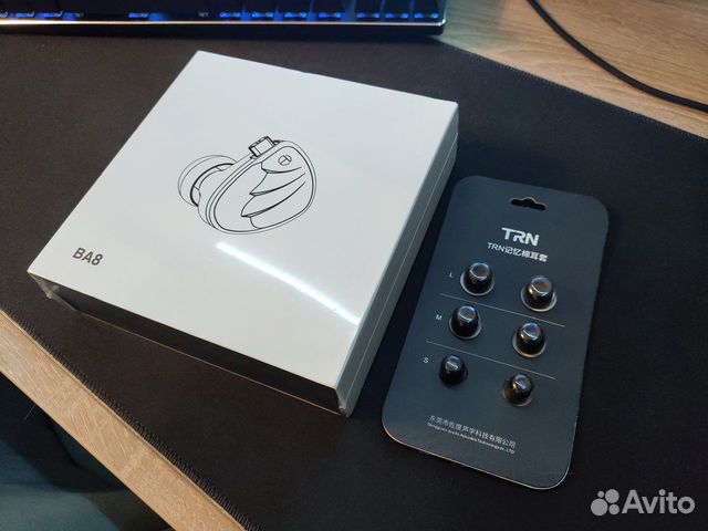 TRN BA8 (8BA) новые наушники купить в Москве | Электроника | Авито
