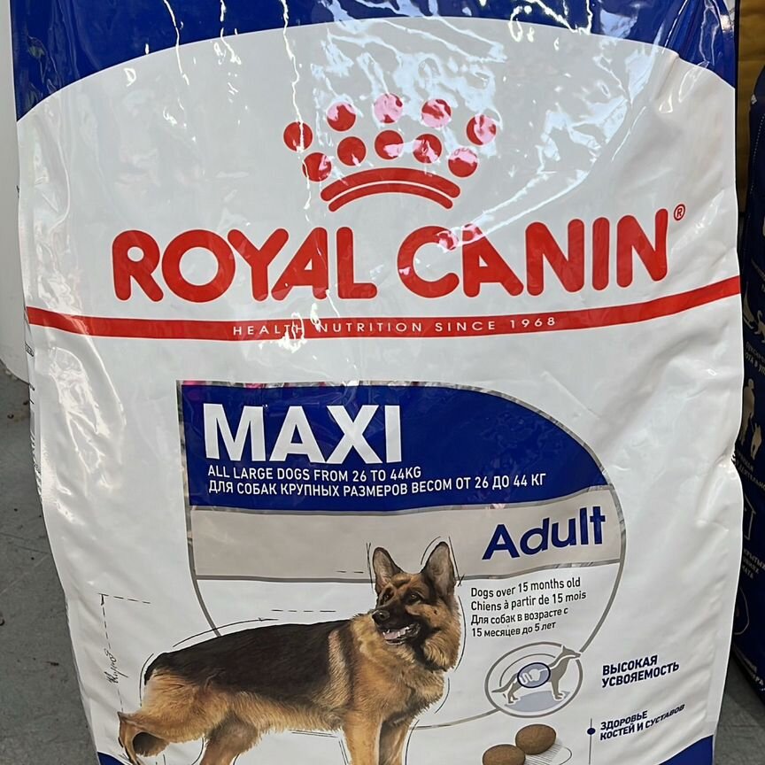 Корм для собак Royal Canin Maxi adult 15 кг