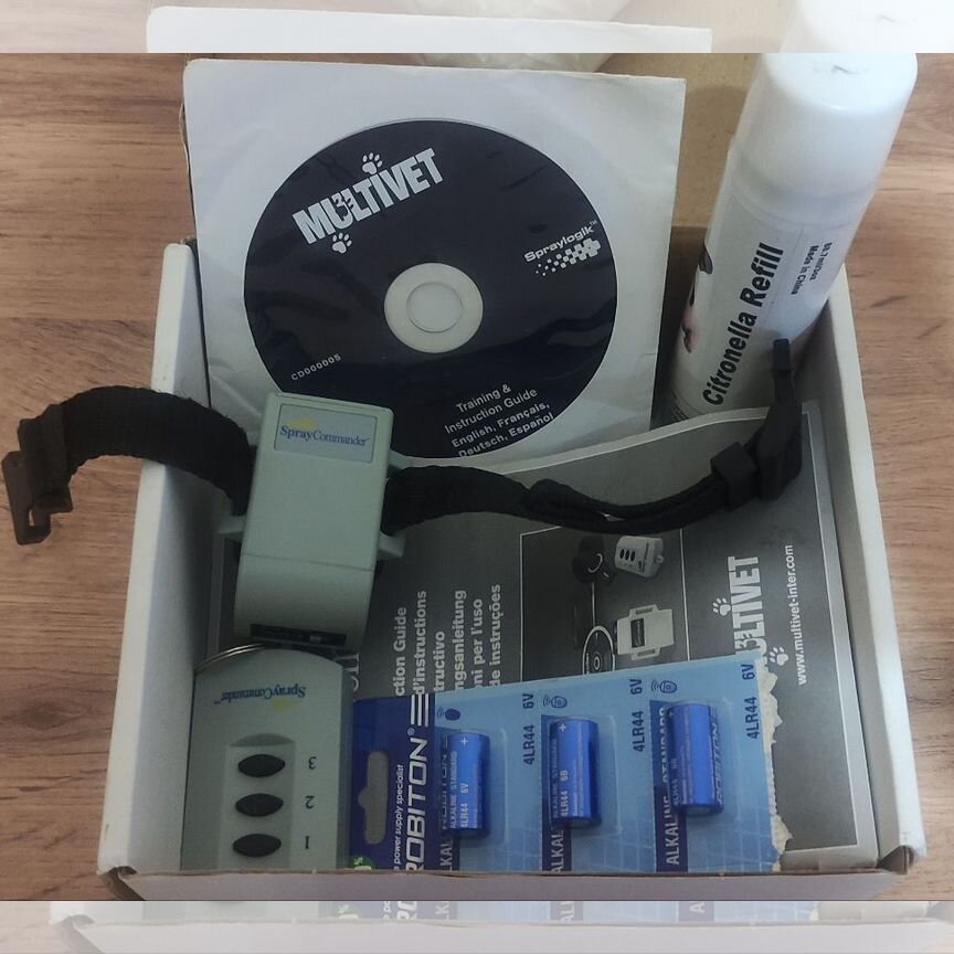 Нерабочий спреевый ошейник