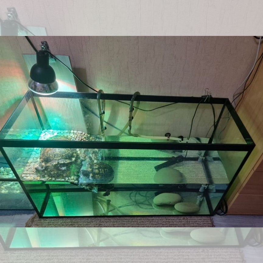 Аквариум для рыб или черепах 210 литров
