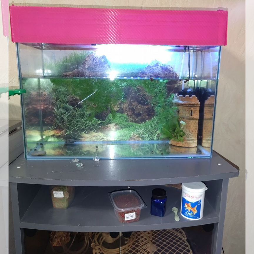 Аквариум с тумбой 50 литров