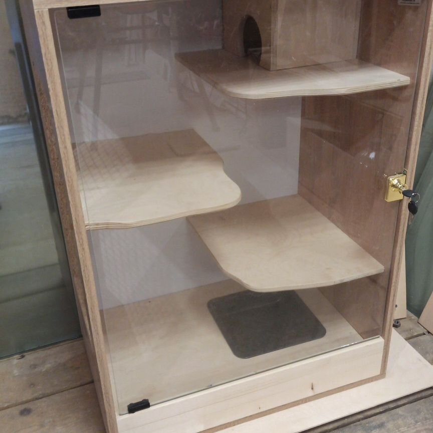 Клетка витрина террариум для грызунов шиншилл