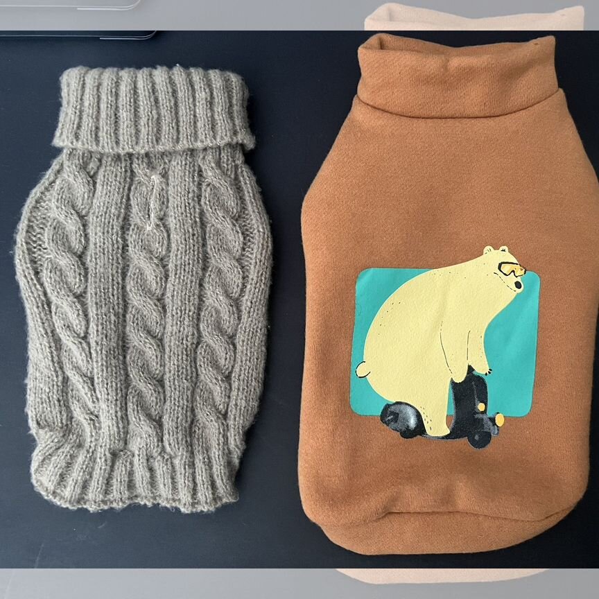 Свитер и кофта для собак