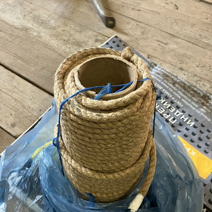 Джутовый канат 8 мм