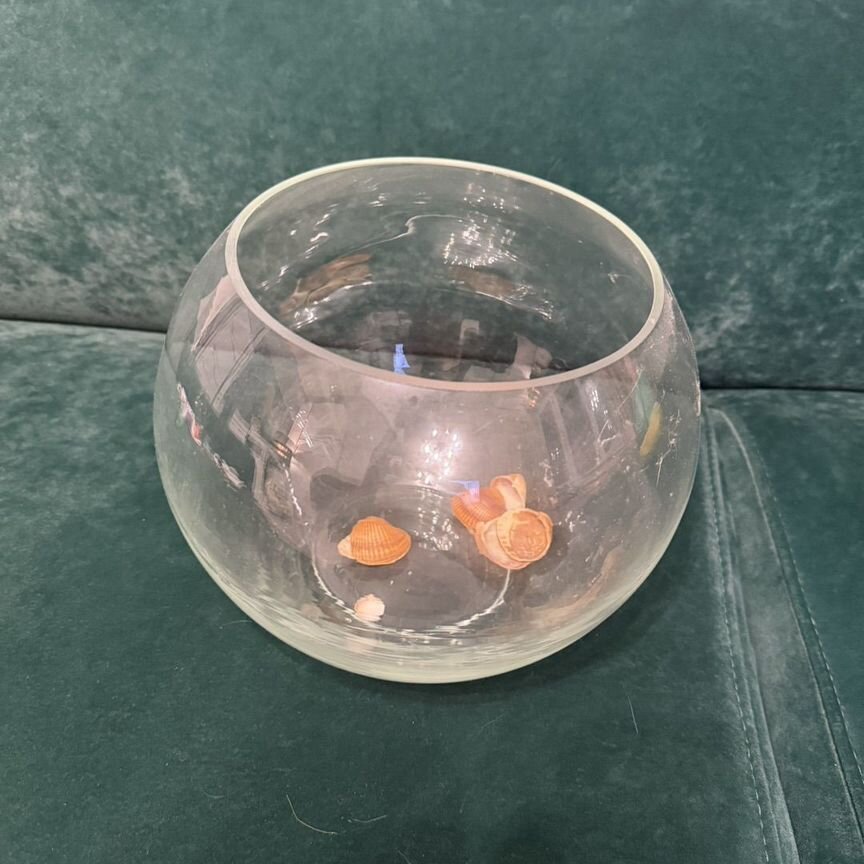 Аквариум круглый 8л