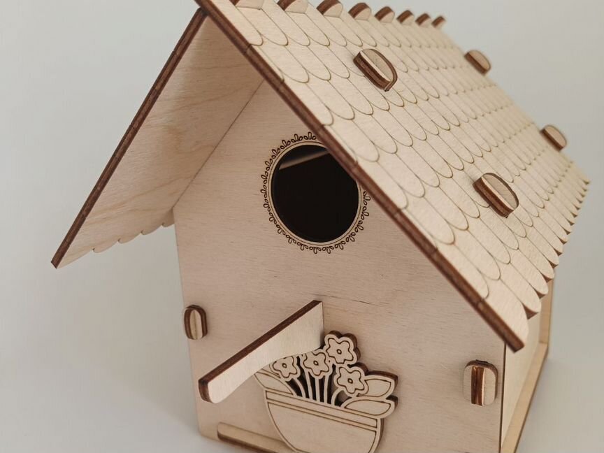 Скворечник для птиц деревянный