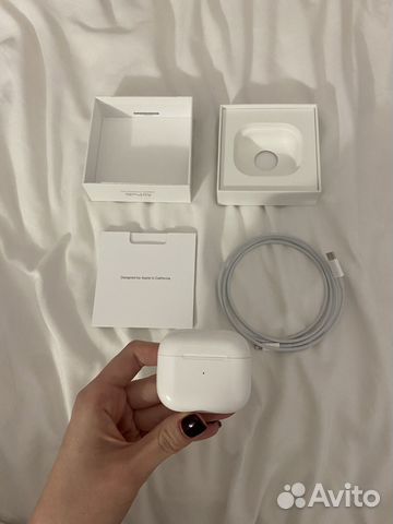 Airpods 3 оригинал бу купить в Москве | Электроника | Авито