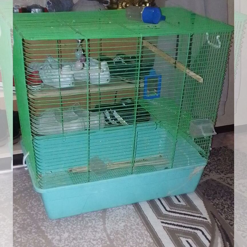Большая клетка для птиц бу