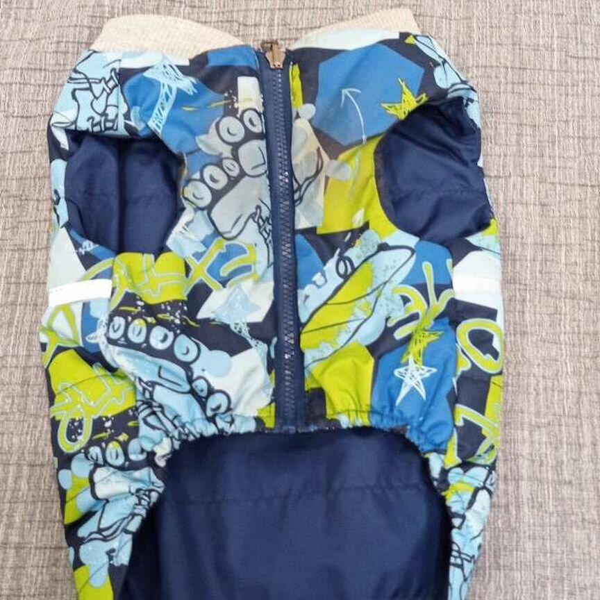 Комбинезон-накидка на синтепоне для собаки