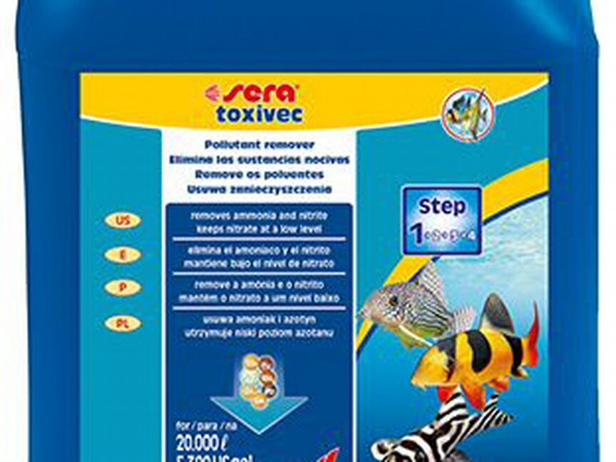 Кондиционер Sera Toxivec 5л