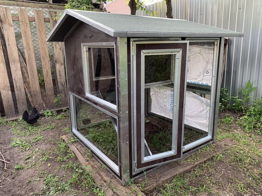 Курятник утепленный зимний для кур