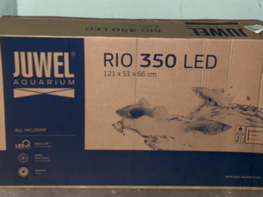 Аквариум Juwel Rio 350 литров