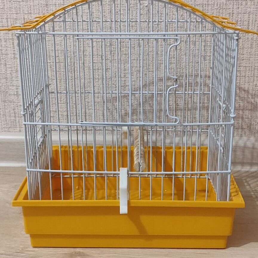Клетка для попугая и канарейка