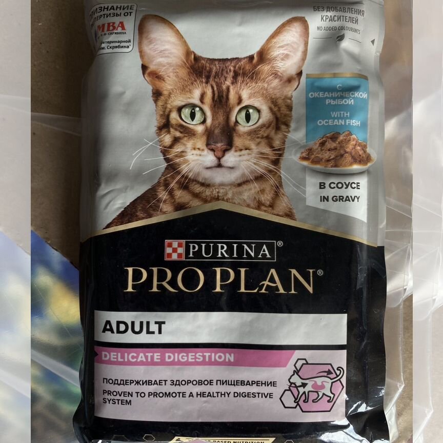 Корм для кошек pro plan