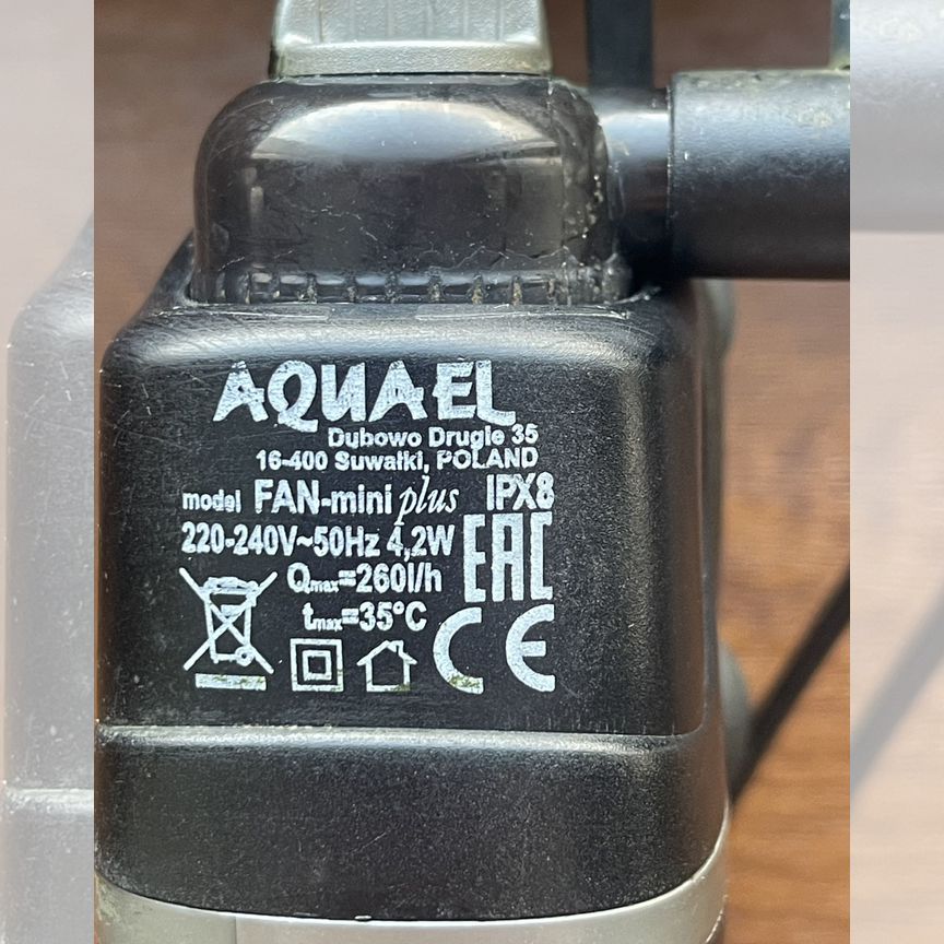 Фильтр аквариумный Aquael Fan-mini на запчасти