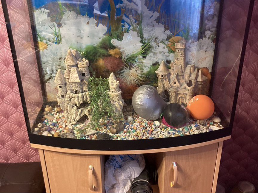 Акварриум с тумбой