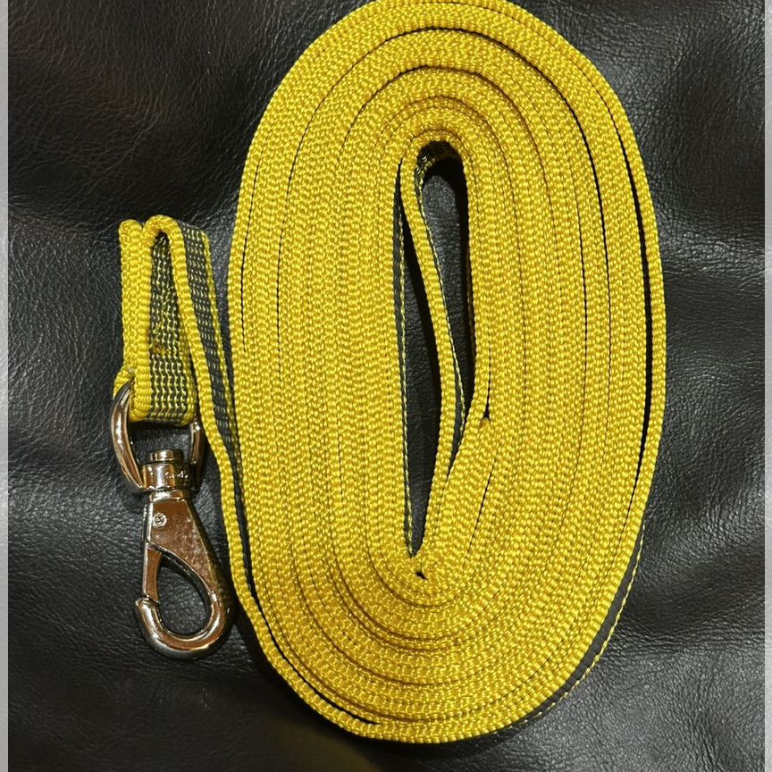 Поводок с латекскной нитью(прорезиненный)