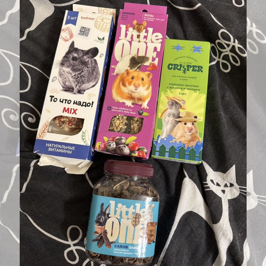 Лакомства для грызунов