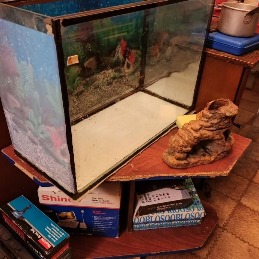 Отдам аквариум 85 литров