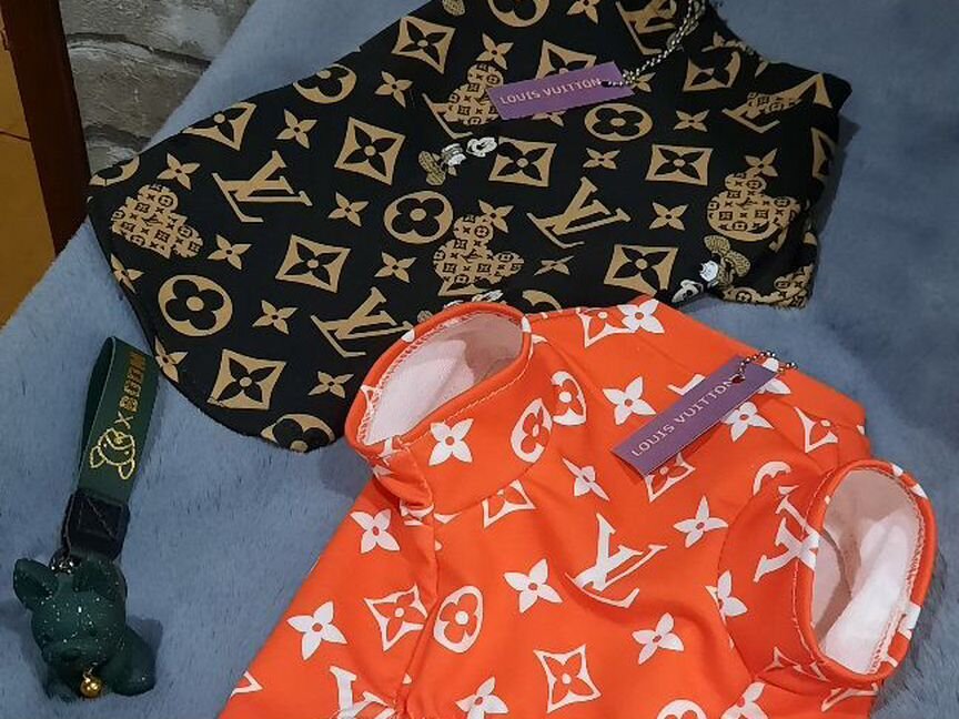 Louis vuitton футболка на собак