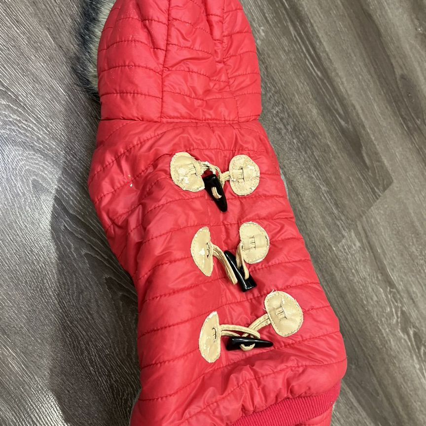 Пуховик для собаки маленькой