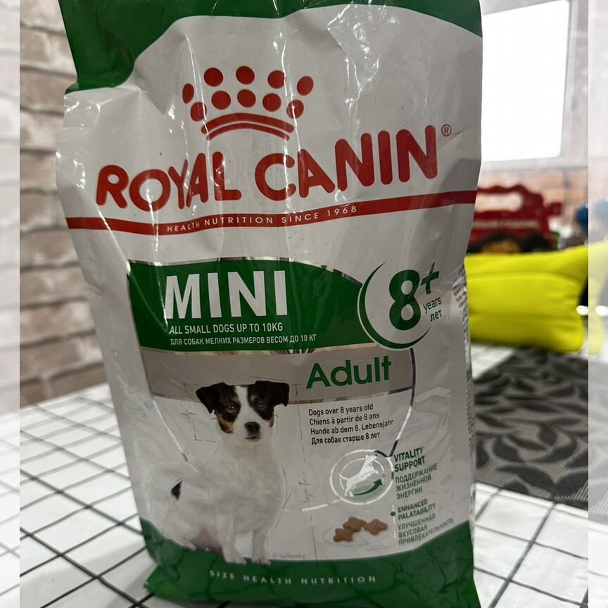 Корм для собак royal canin mini adult 8