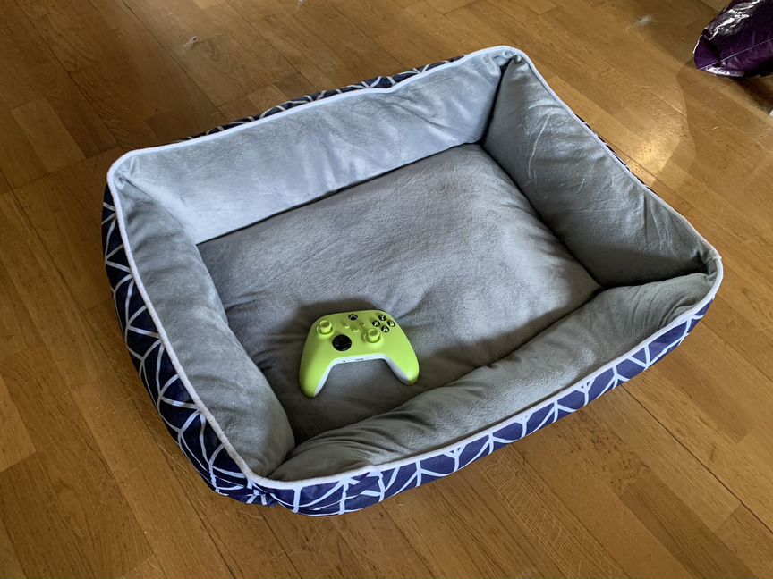 Собачья лежанка большая мягкая