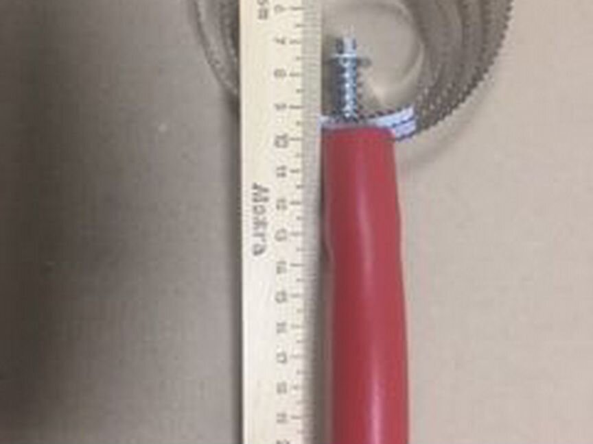 Скребница металлическая спиральная