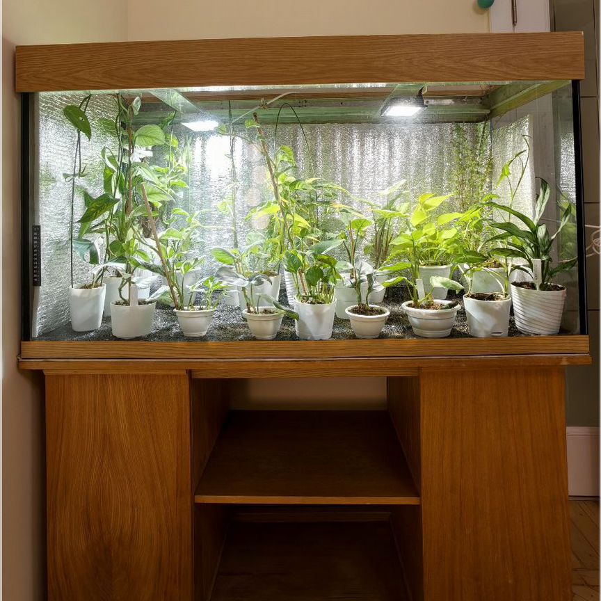 Аквариум с тумбой 430л