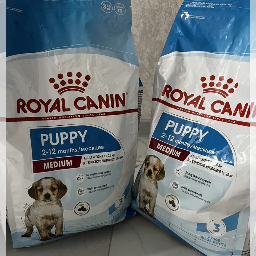 Корм для собак royal canin medium