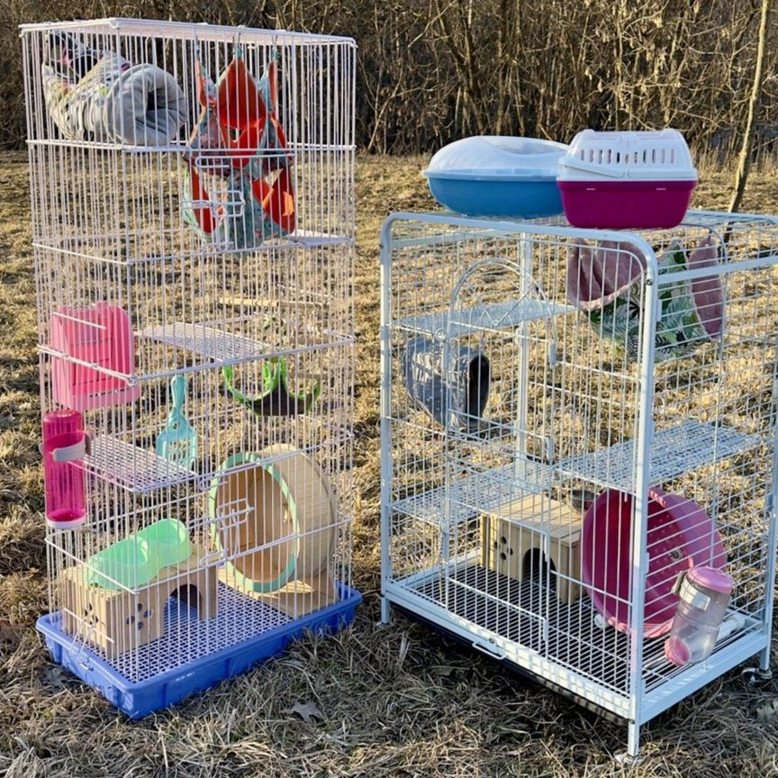 Клетка для шиншилл крыс дегу грызунов