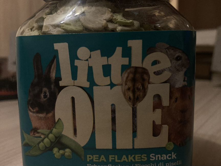 Плющенный горох для грызунов «Little One»