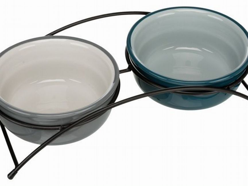 Trixie миски керамические на подставке