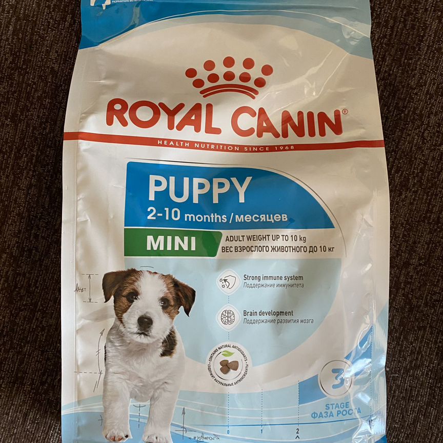 Корм Royal Canin Puppy Mini для щенков 0.8 кг