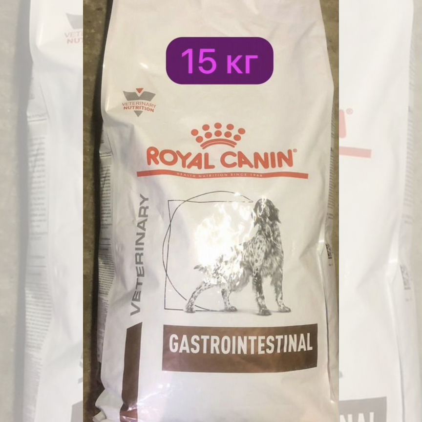 Royal canin gastrointestinal для собак 15 кг