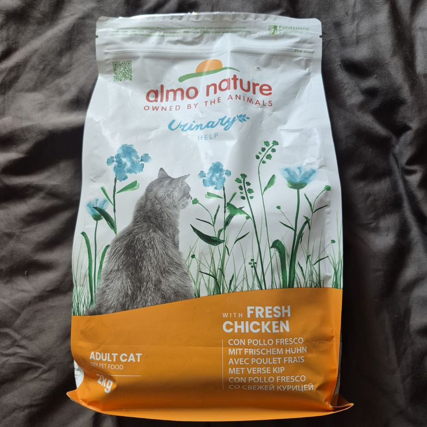Корм для кошек almo nature urinary fresh chicken