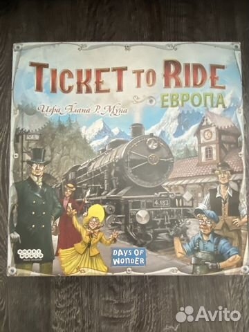 Игра настольная Билет на поезд: Европа купить в Москве | Хобби и отдых ...