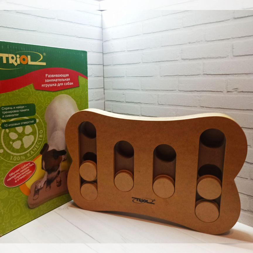 Развиваюшая занимательная игрушка для собак triol