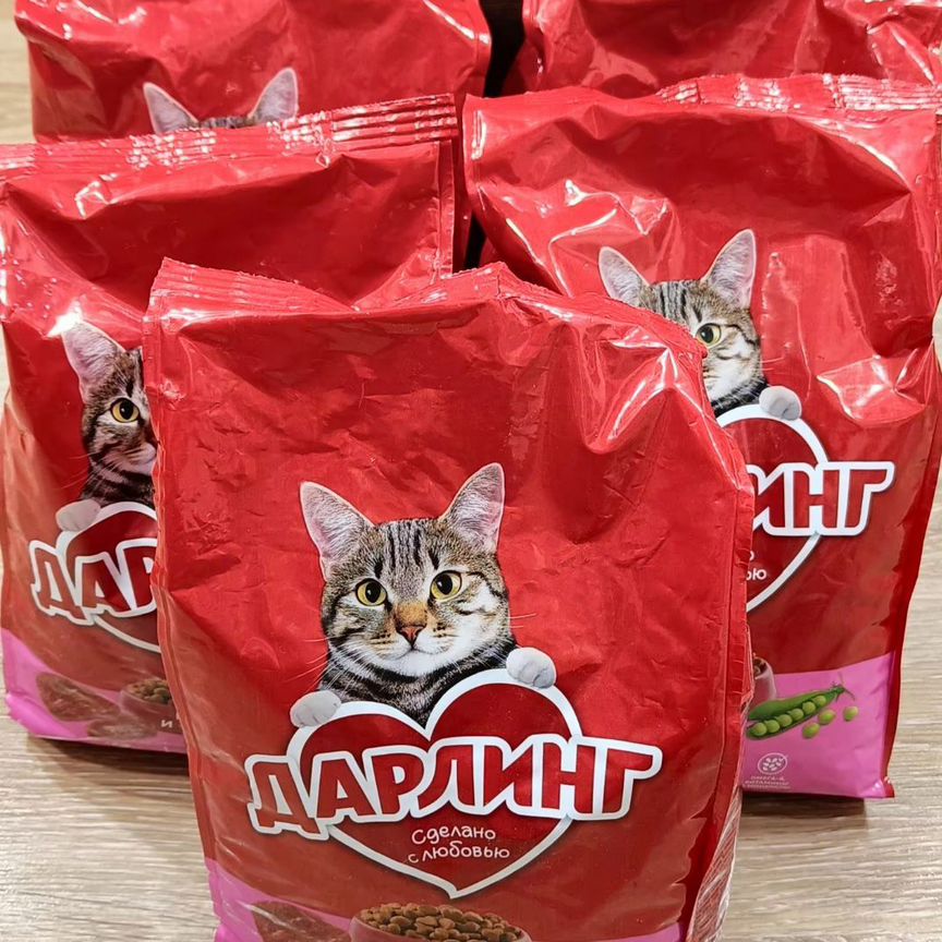 Корм для кошек Дарлинг 5х1,75