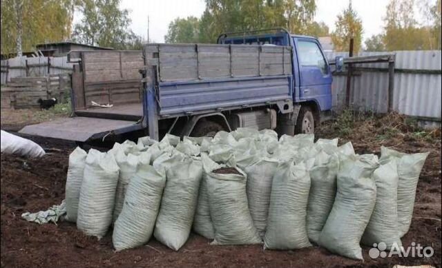 Навоз перегной в мешках купить в Подольске | Товары для дома и дачи | Авито